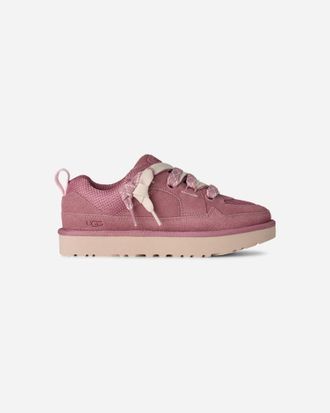 UGG Lo Lowmel Sneaker f&uuml;r Damen in Horizon Pink, Gr&ouml;&szlig;e Wildleder/Textil/Recycelte Materialien