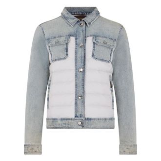 Moorer Petunia Jacket - - Jackets - Damen - Blau - 3XS