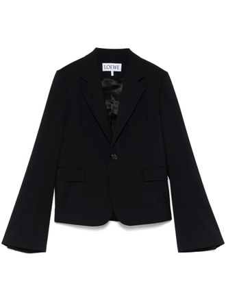 Loewe blazer en laine - Bleu