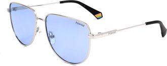 Polaroid Unisex PLD 6196/s/x Sunglasses, 010/C3 Palladium, 56