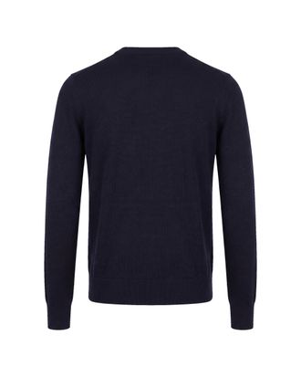 Paolo Pecora Wool, Silk and Cashmere Crew-Neck Sweater - Blue