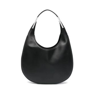Savette Gebogene Top-Griff Tasche in Schwarz - - Bags - Damen - Schwarzk - ONE SIZE
