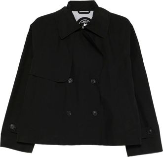 Save The Duck Femme, Vestes, Noir, Taille: 42 FR Garbo Double Breasted Jacket