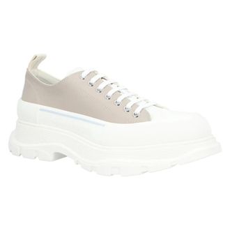 Alexander McQueen Alexander McQueen Low-Top Sneaker - Tread Sneaker Beige Grey - Gr. 41 (EU) - in Wei&szlig; - f&uuml;r Damen
