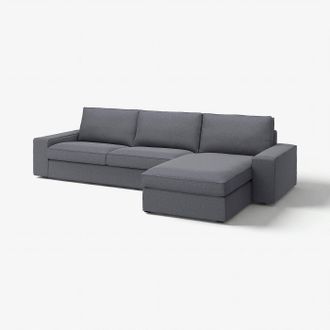 IKEA KIVIK 4er-Sofa mit R&eacute;camiere