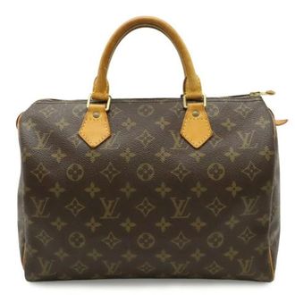 Louis Vuitton Sac &agrave; main Monogram Speedy doccasion - Femme - Pre-owned - Brun - Taille: ONE Size