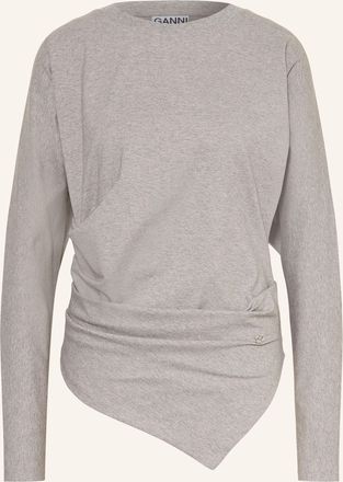 Ganni Longsleeve grau