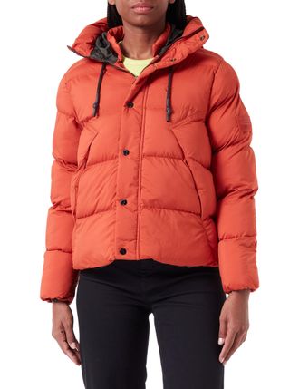 G-Star RAW Damen Whistler Short Puffer wmn, Orange (rooibos tea D23534-D199-G052), S