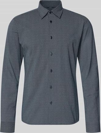 HUGO BOSS Slim Fit Businesshemd aus Baumwoll-Mix Modell P-ROAN-K-F-263