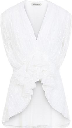 Alberta Ferretti Top - Blanc