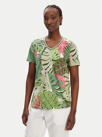 Olsen T-Shirt 11105096 Gr&uuml;n Regular Fit