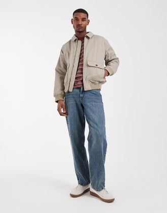 Levi's Cortland - Bomberjacke in Beige-Braun