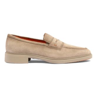 Santoni Herren, Schuhe, Beige, 41 1/2 EUGröße