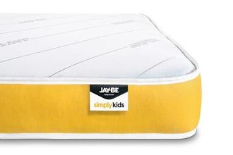 Jay-Be Simply Kids Anti-Allergie-Schaumstoff-freie E-Taschenfederkernmatratze, europ&auml;isches Einzelbett