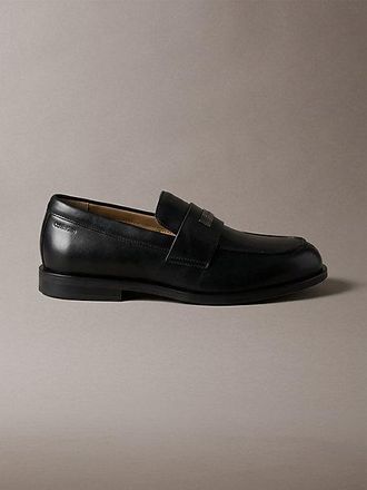 Calvin Klein Penny Loafers Aus Leder - Triple Black - Herren - EU 41