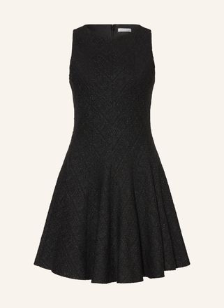 Mrs & Hugs Mrs & Hugs Cocktailkleid Aus Tweed Mit Glitzergarn schwarz