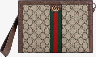 Gucci Ophidia GG fabric clutch - GUCCI - gender_Man