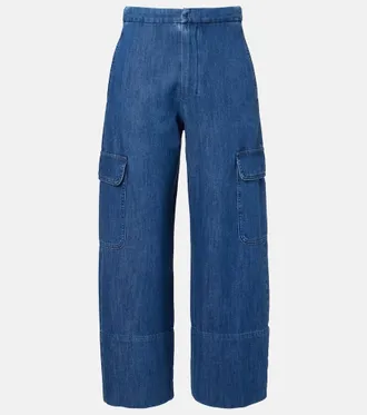 Max Mara Jean cargo raccourci