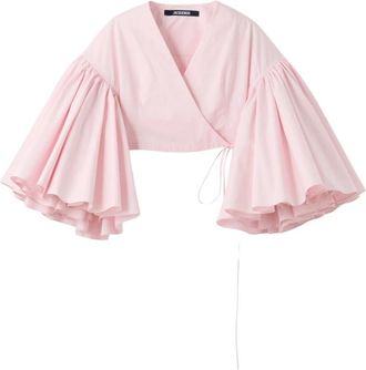 Jacquemus Femme, Blouses et Chemises, Rose, Taille: 38 FR Hauts