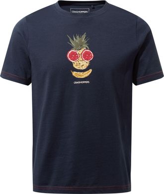 Craghoppers Unisex Gibbon SS T-Shirt, Blunvy Fface, 44020
