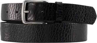 Alberto Herren Gürtel schwarz Leder
