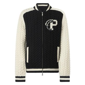 Philipp Plein Strickjacke - - Knitwear - Herren - Schwarzk - L