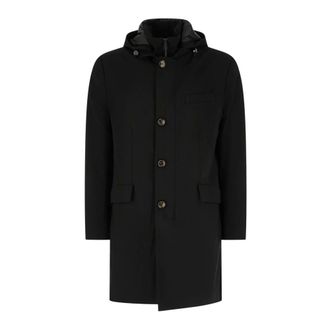 Montecore Manteau droit - Homme - Manteaux - Noir - Taille: 3XL