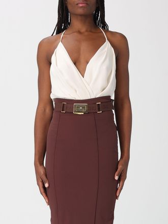 Elisabetta Franchi Top ELISABETTA FRANCHI Femme couleur Beurre
