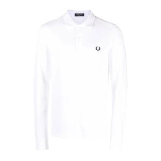 Fred Perry Herren, Oberteile, Wei&szlig;, MGr&ouml;&szlig;e