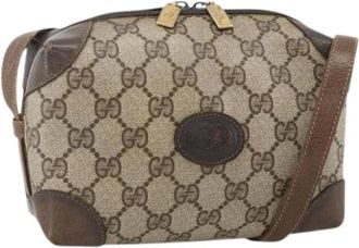 Gucci Sac Bandouli&egrave;re Vintage Pre-owned - Femme - Pre-owned - Beige - Taille: ONE Size