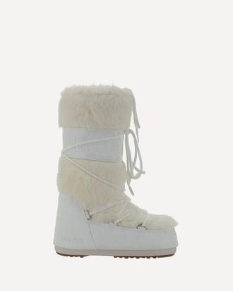 Moon Boot Icon Faux Fur Boots Female 39-41