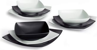 Excelsa Brunch Time Geschirr 18 tlg. Set Eclipse