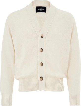 Gran Sasso Homme, Pulls, Blanc, Taille: L Cardigans