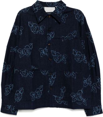 Off Duty veste Brady en jean - Bleu