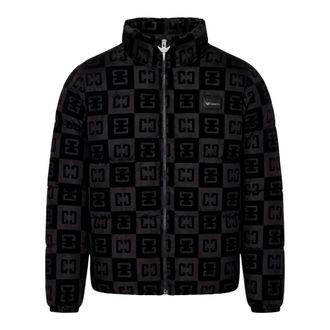 Carlo Colucci Doudoune &agrave; damier - Homme - Vestes - Noir - Taille: XL