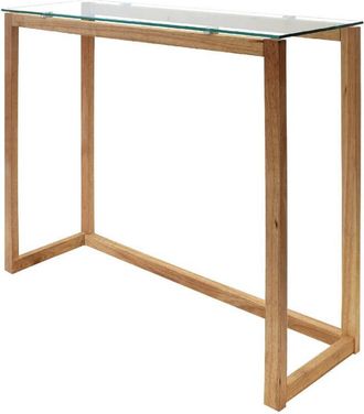 Altobuy Verane - Console Rectangulaire Plateau Verre