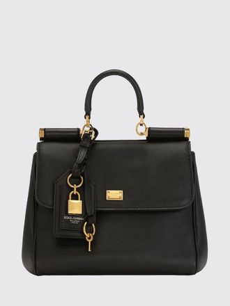 Dolce & Gabbana Mini sac &agrave; main My Sicily en cuir avec bandouli&egrave;re amovible