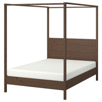 IKEA YTTERV&Aring;G Himmelbettgestell