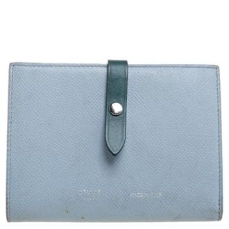 Celine Pre-owned Leder Portemonnaies - - Pre-owned - Damen - Blau - ONE SIZE