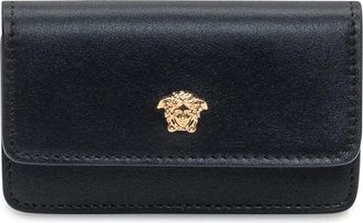 Versace Homme, Accessoires, Noir, Taille: ONE Size Porte-cl&eacute;s La Medusa en cuir