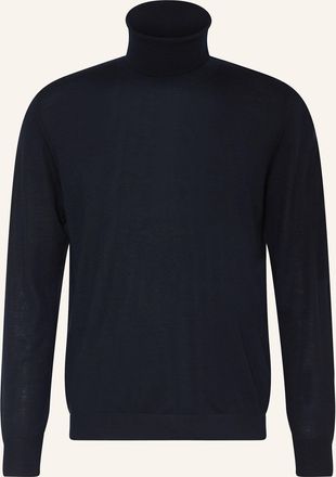 Strokesman's Strokesmans Rollkragenpullover blau