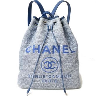 Chanel Pre-owned Stoff chanel-taschen - - Pre-owned - Damen - Blau - ONE SIZE