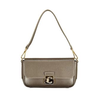 Coccinelle Umh&auml;ngetasche aus Leder mit charakteristischem Verschluss - - Bags - Damen - Braun - ONE SIZE
