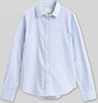 GANT Regular Fit Hemdbluse mit Logo-Stitching