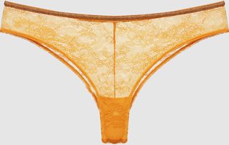 La Nouvelle Tanga In&egrave;s Golden Lace, Collaboration La Nouvelle x Veronika Loubry
