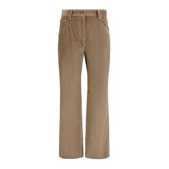 Brunello Cucinelli Gerade Five-Pocket-Hose - - Trousers - Damen - Beige - XS