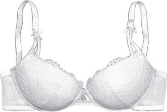 Lascana Push-up-BH mit Stickereispitze und herausnehmbaren Kissen