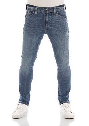 Mustang Jeans Vegas Jean pour Homme Coupe Slim en Coton Stretch Noir Gris Bleu Taille w30 - w40 - Bleu - W33
