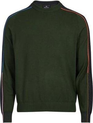 Paul Smith Pull droit col rond en coton et laine