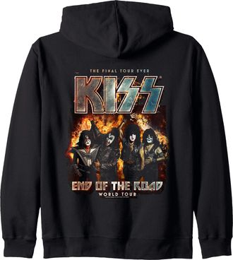 Kiss Offizielles KISS End Of The Road World Tour Hard Rock Band Kapuzenjacke